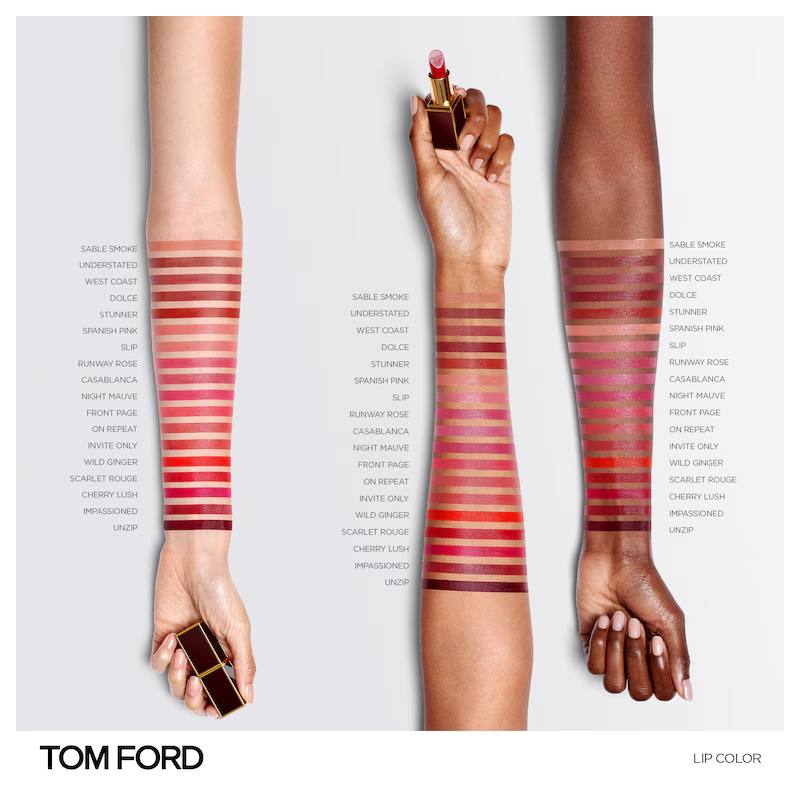 Tom Ford Lip Color – INTAQ BEAUTY WHOLESALE LIMITED